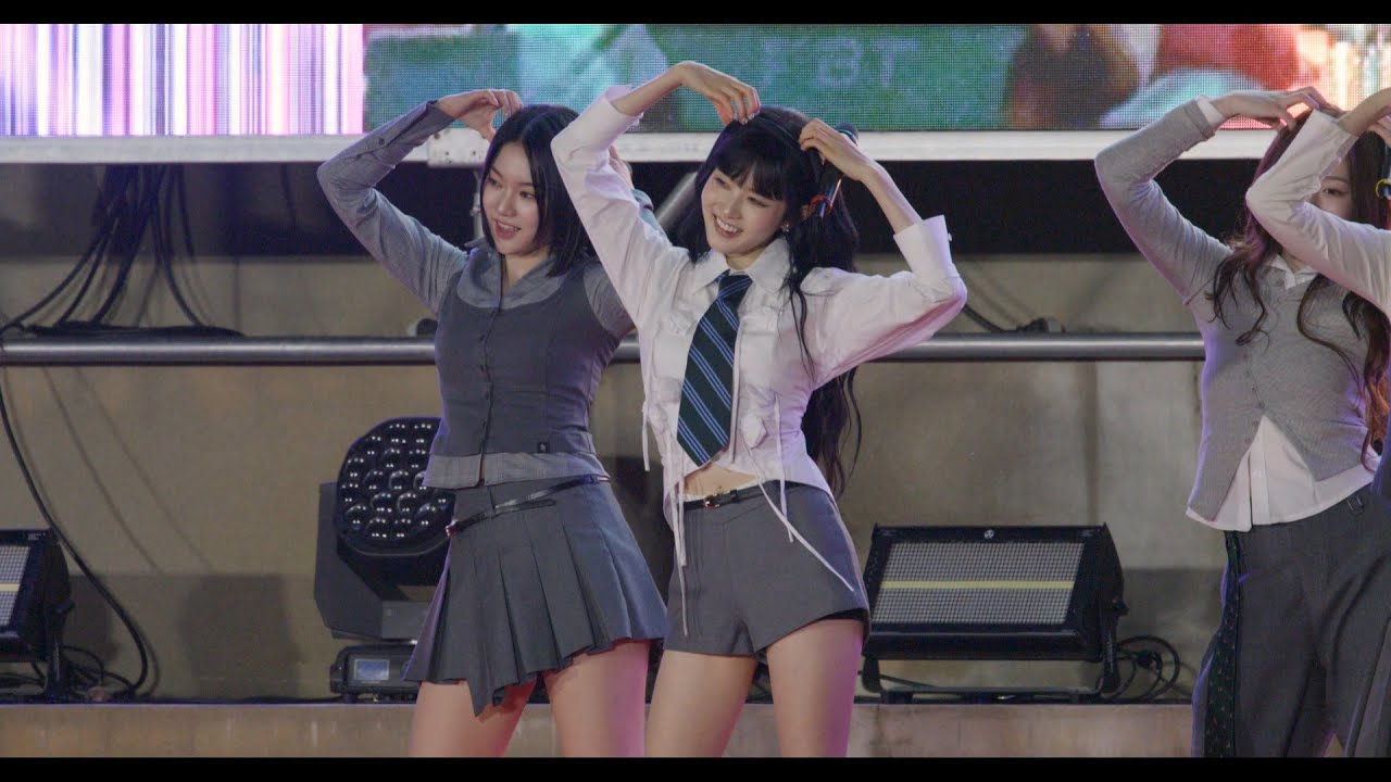 241011 STAYC(스테이씨) 시은 Cheeky Icy Thang+Teddy Bear+ASAP+Bubble연성대 축제 - YouTube