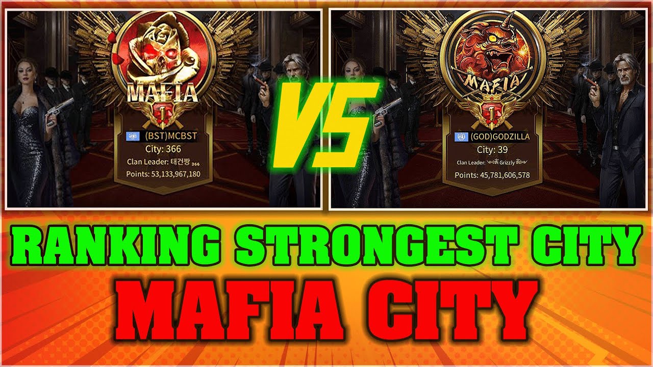 STRONGEST CLAN EVER IS BORN ! RANKING STRONGEST CITY - YouTube