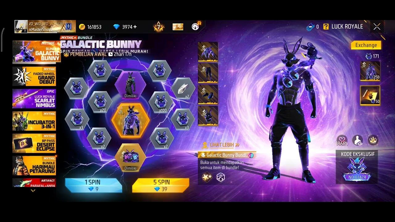 Spin Bundle Galactic Bunny - YouTube