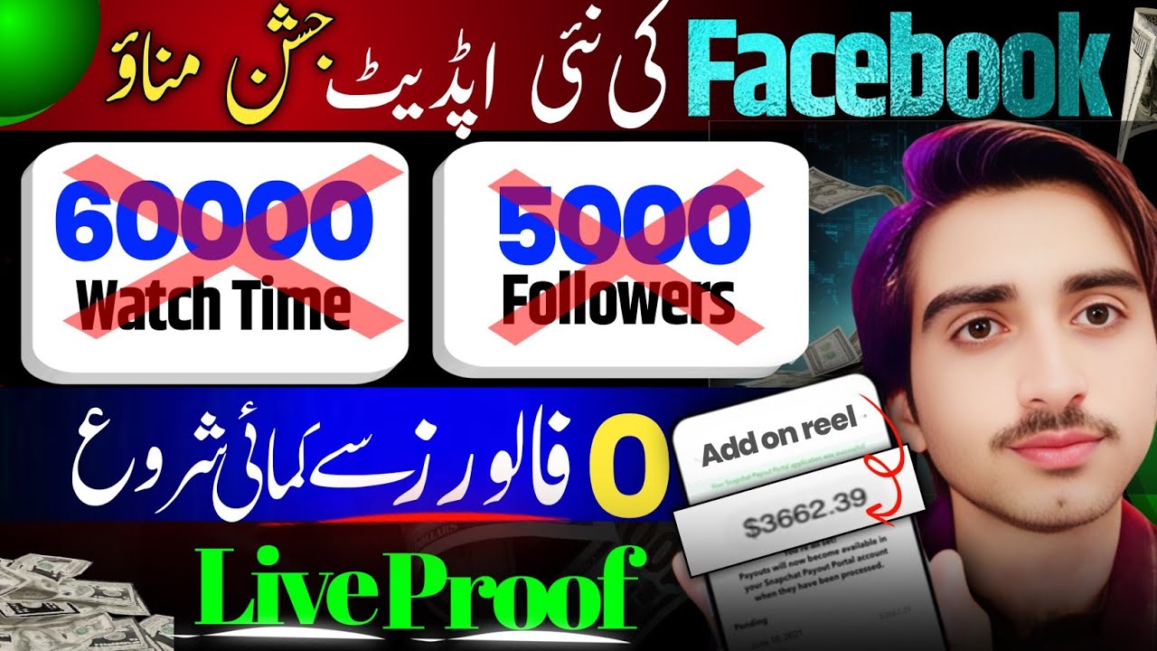 Facebook earning 🤑How to Earn Money Online from Facebook | Best Facebook Earning Method in ...