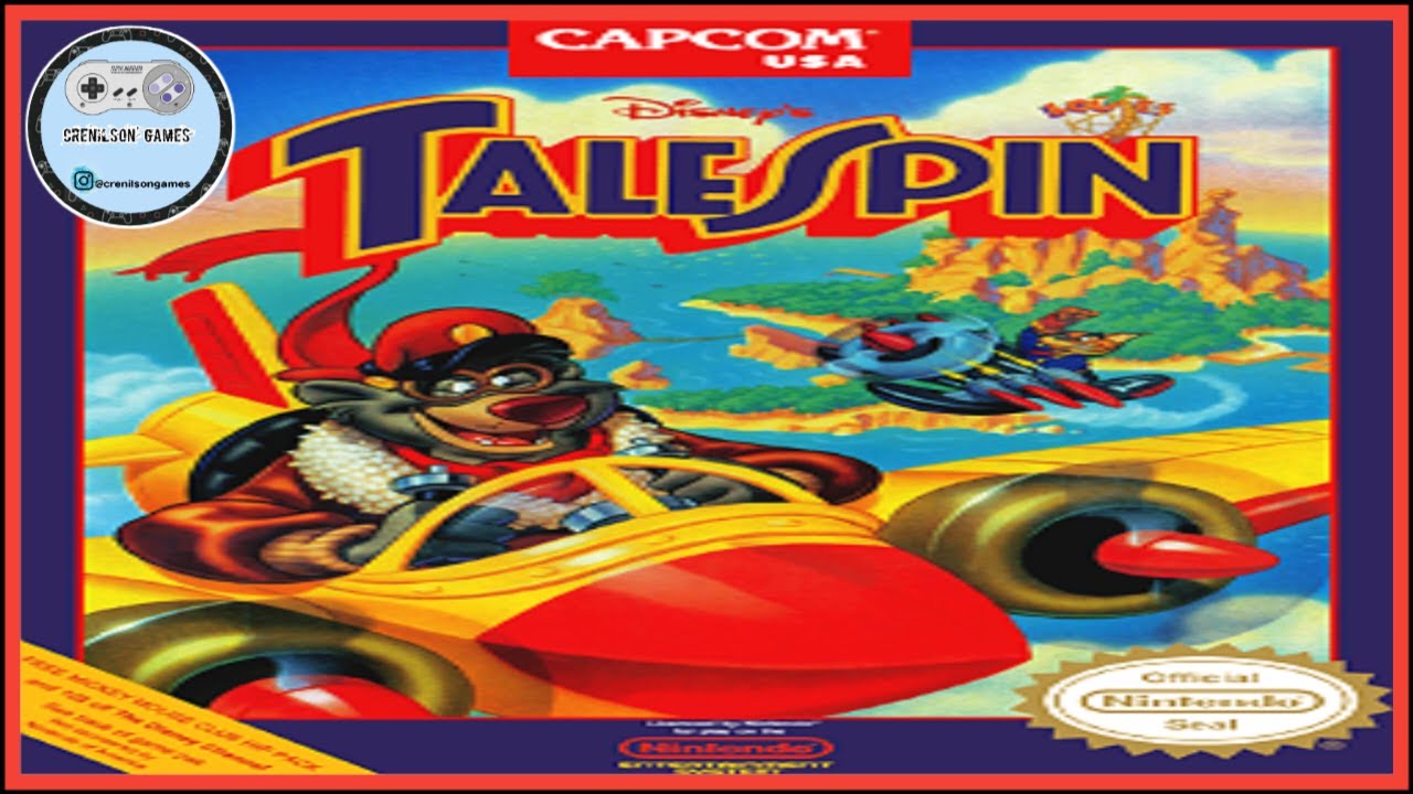 TaleSpin - [NES] Vídeo Games De Crenilson´ Games* 2023 - YouTube
