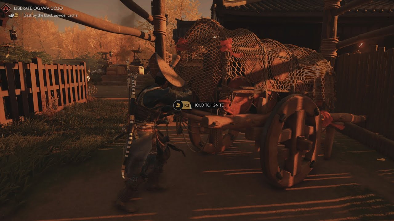 Ghost of Tsushima - Liberate Ogawa Dojo - Where to Find the Black ...