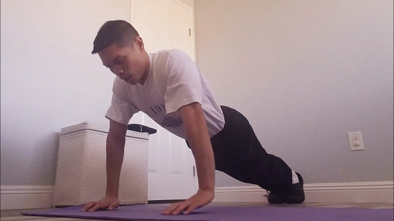 150 full range of motion push ups with the first 143 push ups unbroken ...