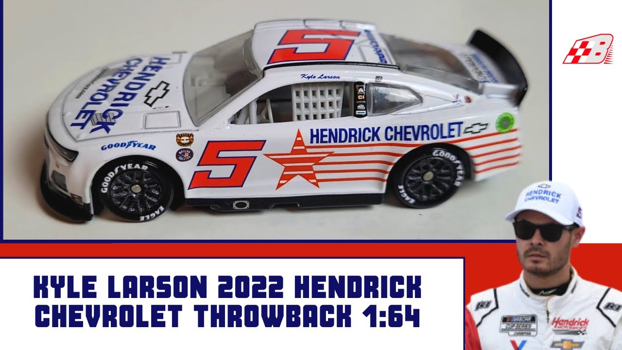 **THROWBACK DIE-CAST REVIEW** Kyle Larson 2022 Hendrick Chevrolet 1:64 ...