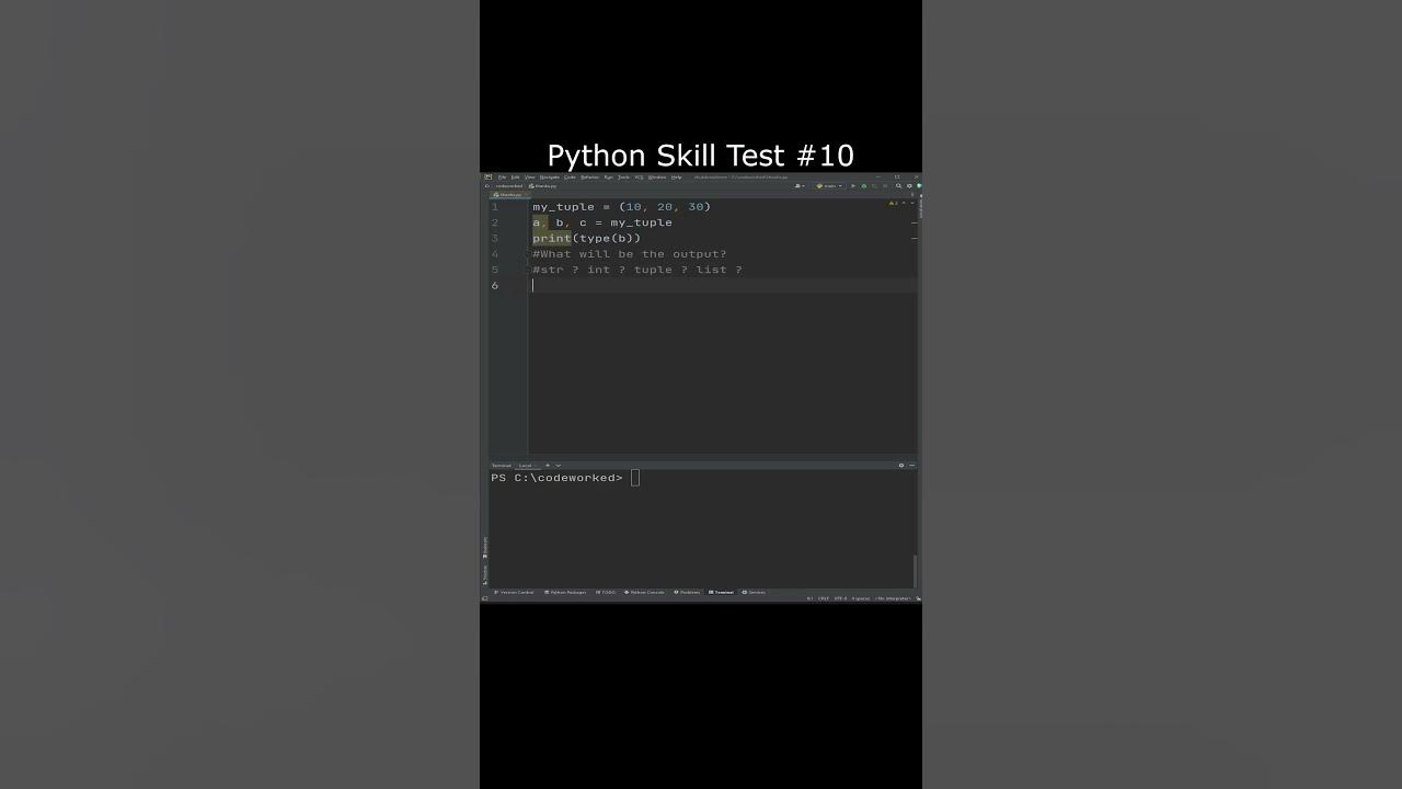 Python Skill Test #10 - Coding Practice #coding #python #programming ...