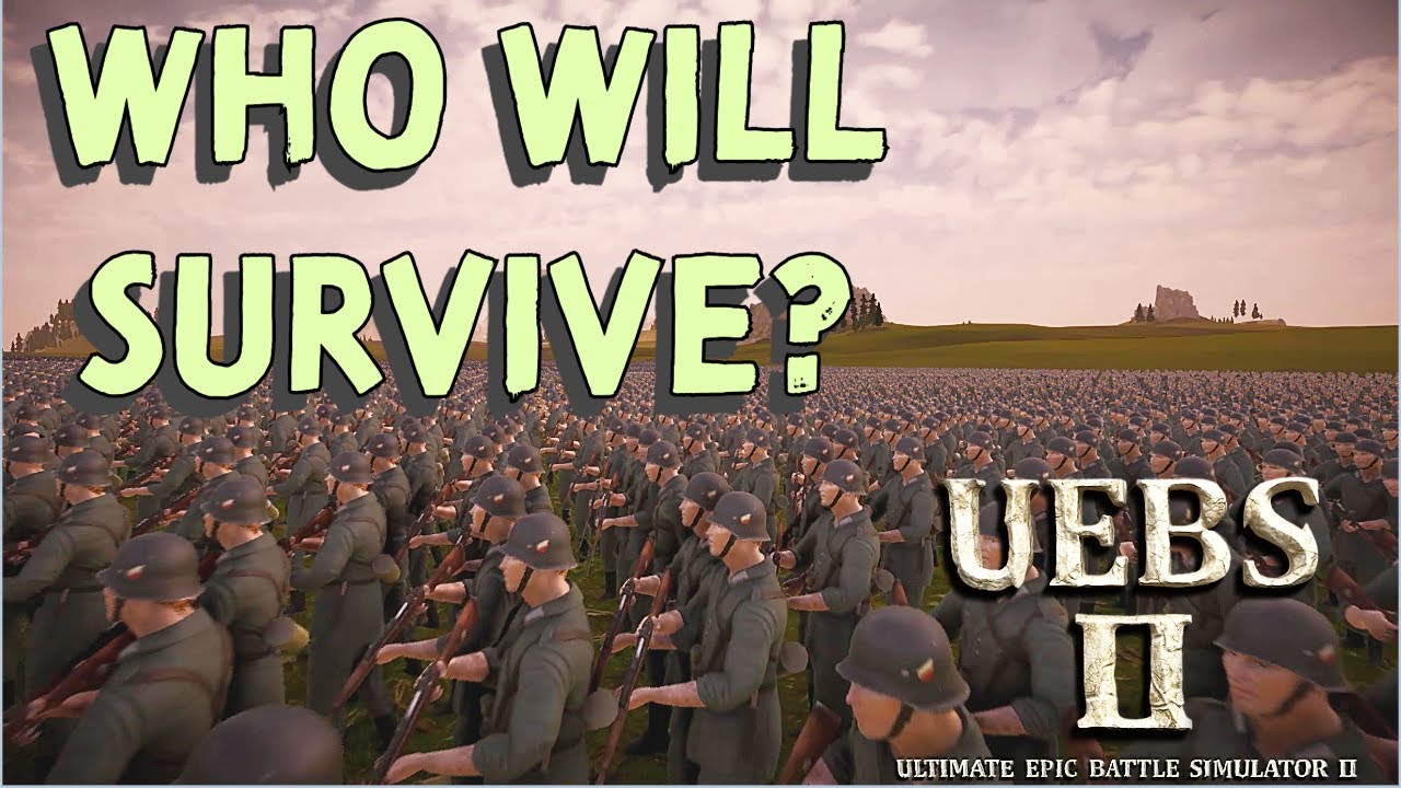 1000 Commando Droid vs 100000 World War 2 Soldiers | Ultimate Epic ...