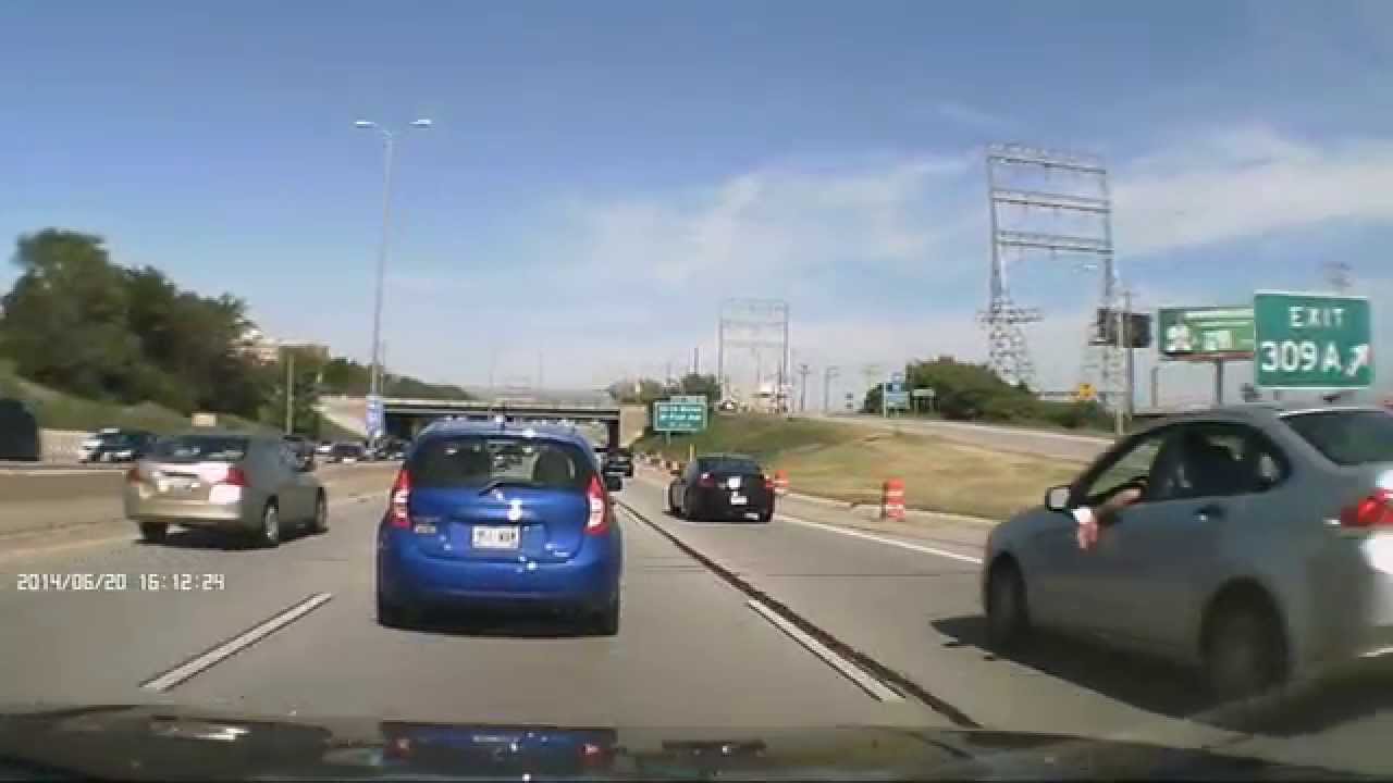 Bad Drivers of SE Wisconsin - Versa slows on freeway to change lanes ...