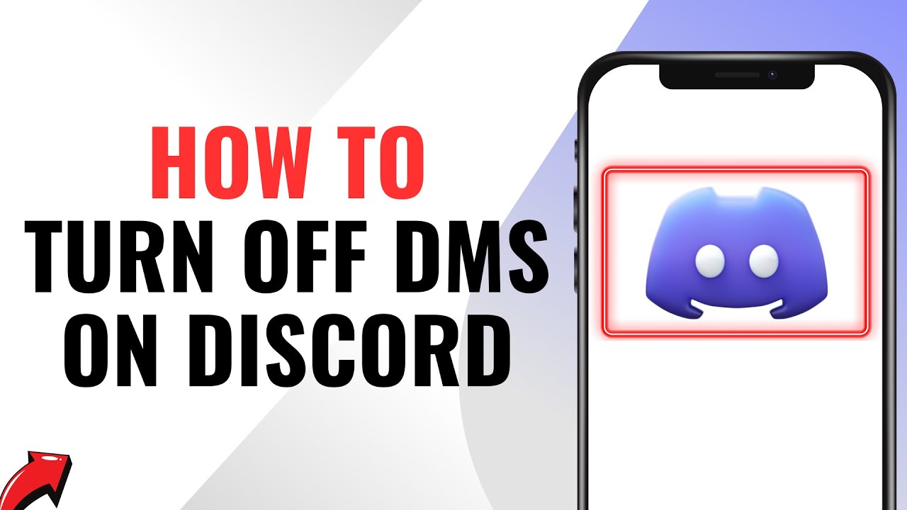 How to Turn off DMs on discord - YouTube