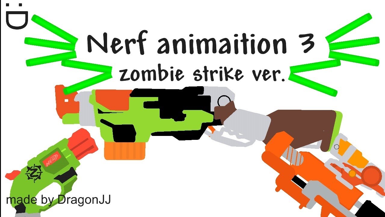 nerf animation 3 :D - YouTube