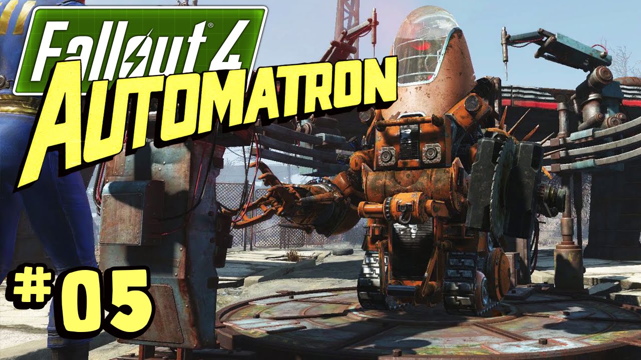 Fallout 4: Automatron DLC #5 - Hall of Lasers - YouTube