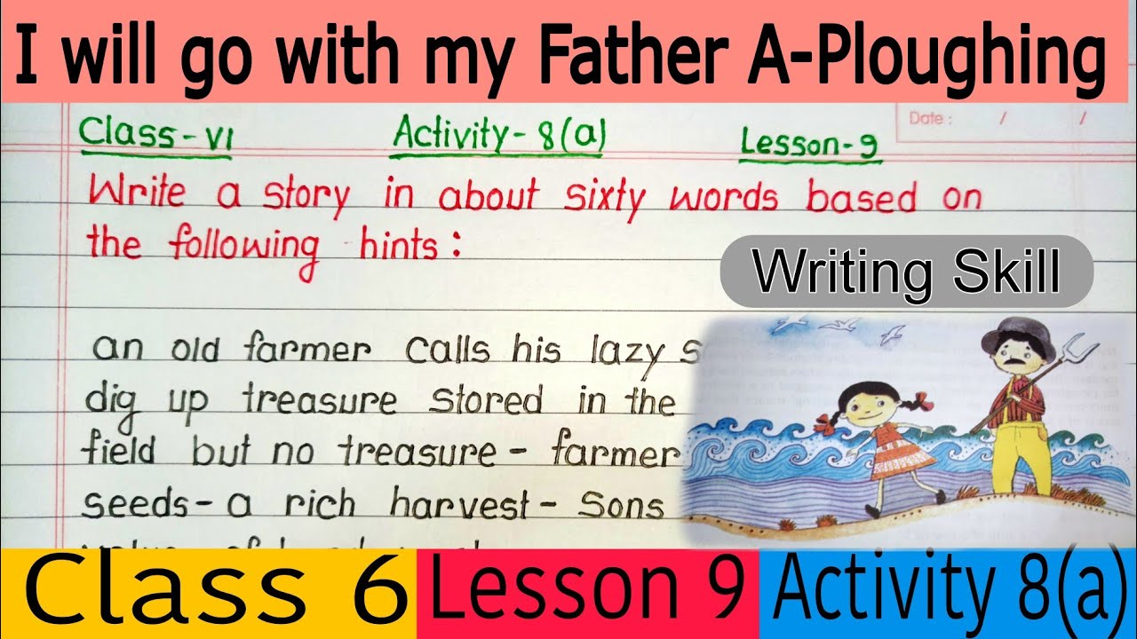 I will go with my Father A-Ploughing | Class 6 | Lesson 9 | Activity 8 ...