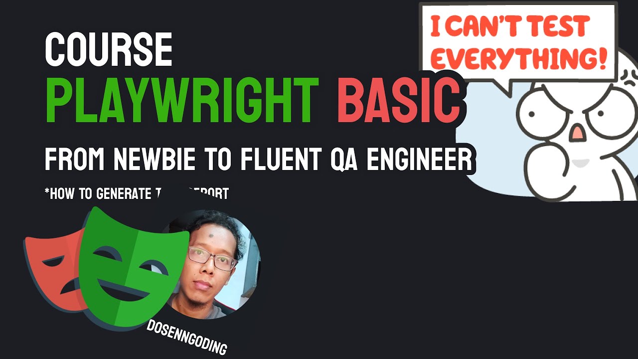 04 Basic Playwright Course - QA Engineer - Understanding Playwright ...