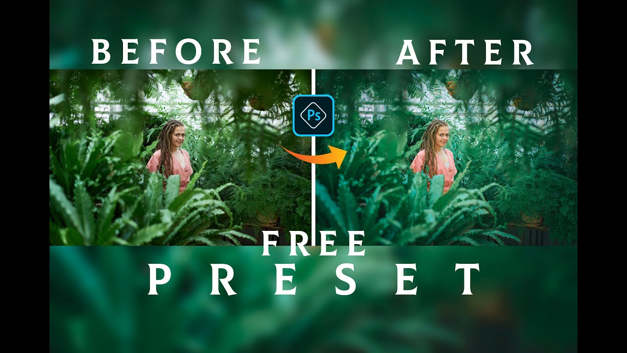 Green Photoshop Preset || Green Color Grading Preset || DNG XMP || By ...