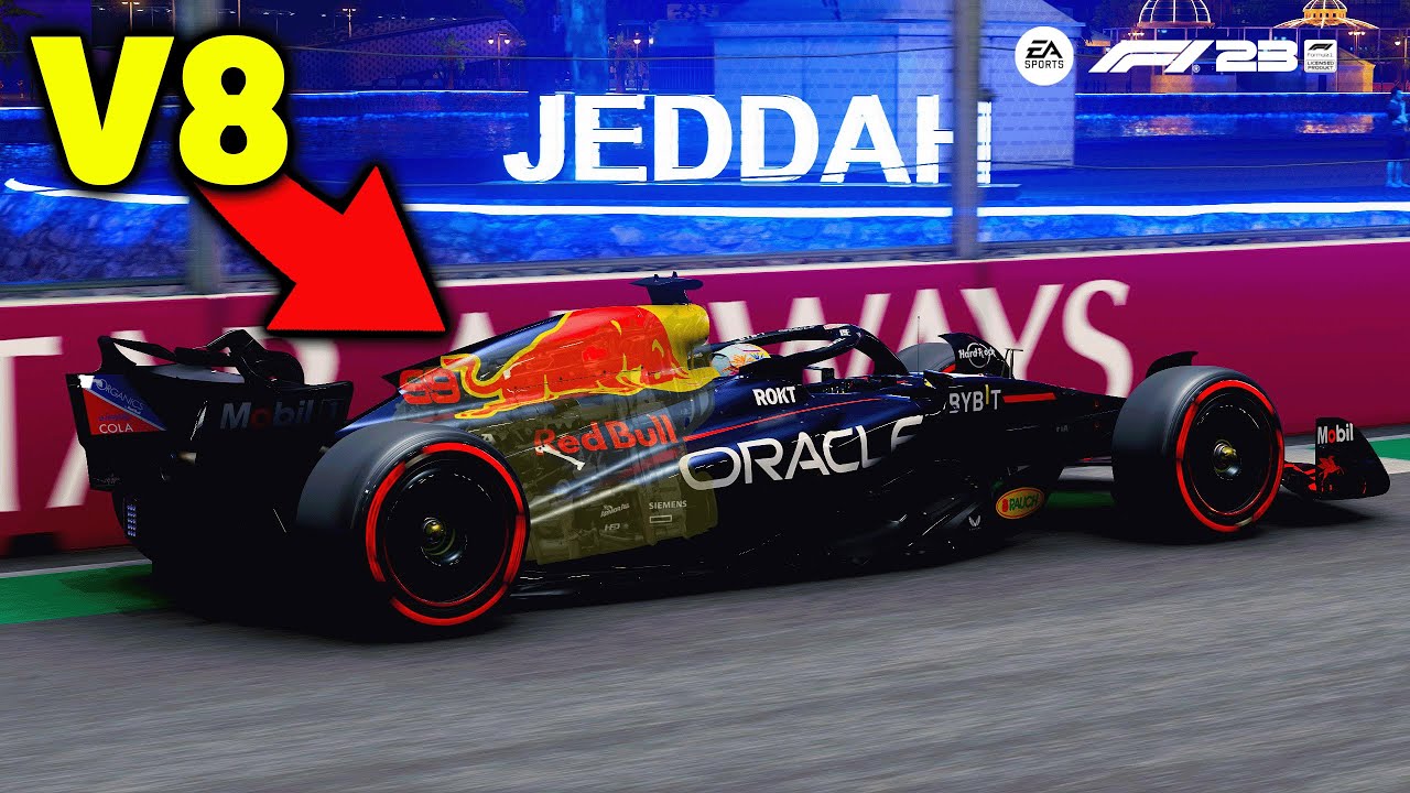 V8 Engines Are Back in F1 23 - YouTube