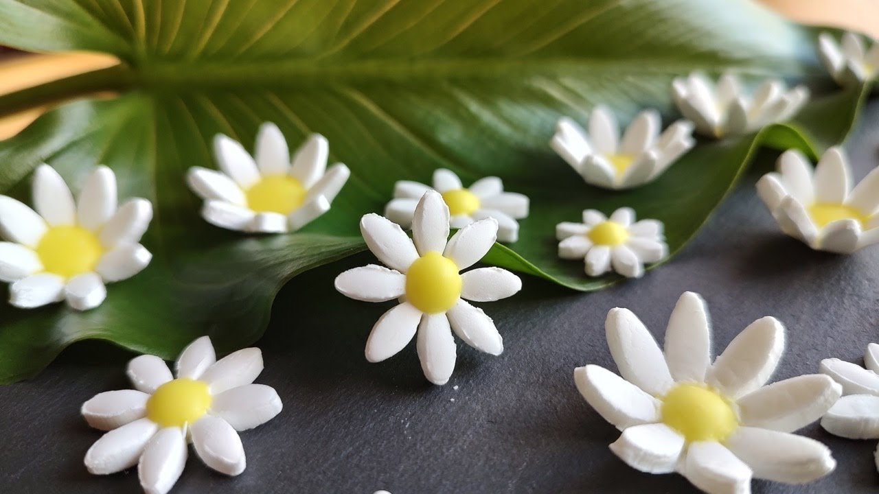 How To Make A Sugar Flowers Cake Decoration - The Easy Way - YouTube