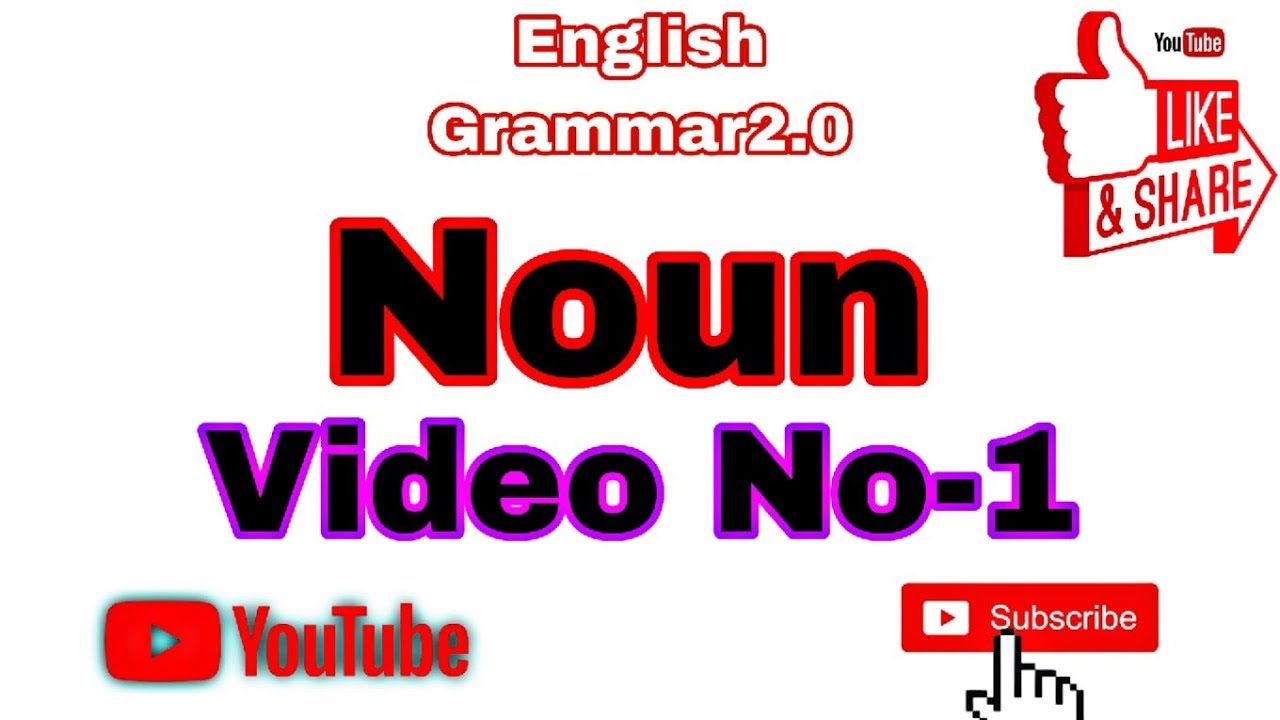 Noun/Video No-1/@EnglishGrammar2.0 - YouTube