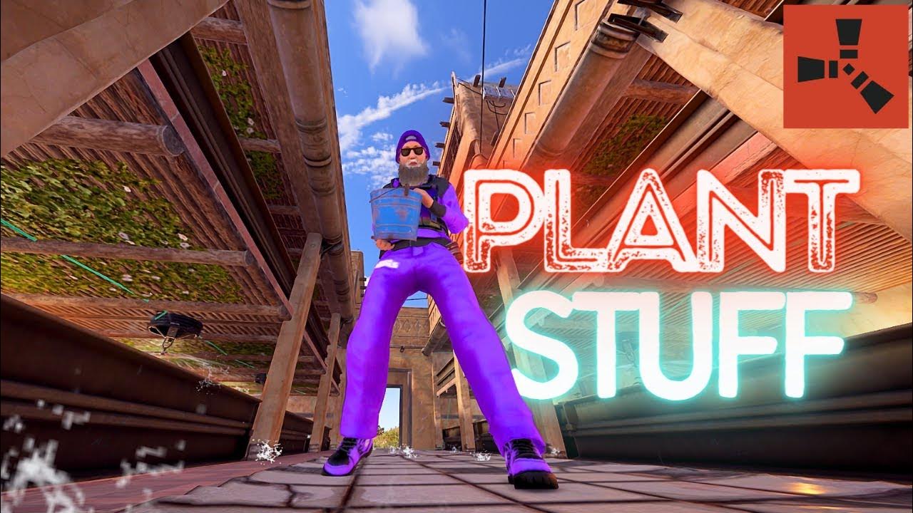 Rust Farming Update - New 8 Planter/1 Sprinkler Design Concept - YouTube