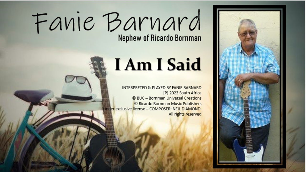 I Am I Said - Fanie Barnard - YouTube