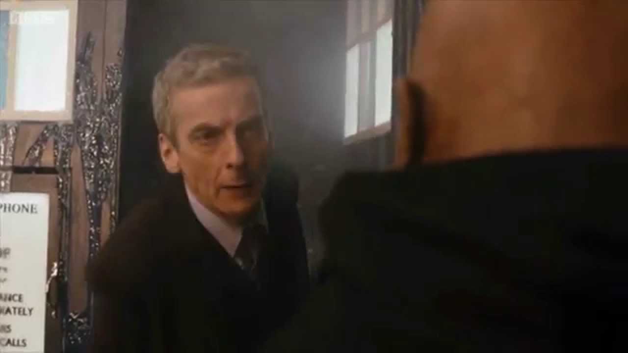 Doctor Who - Re-edit of Peter Capaldi's First Scene - YouTube