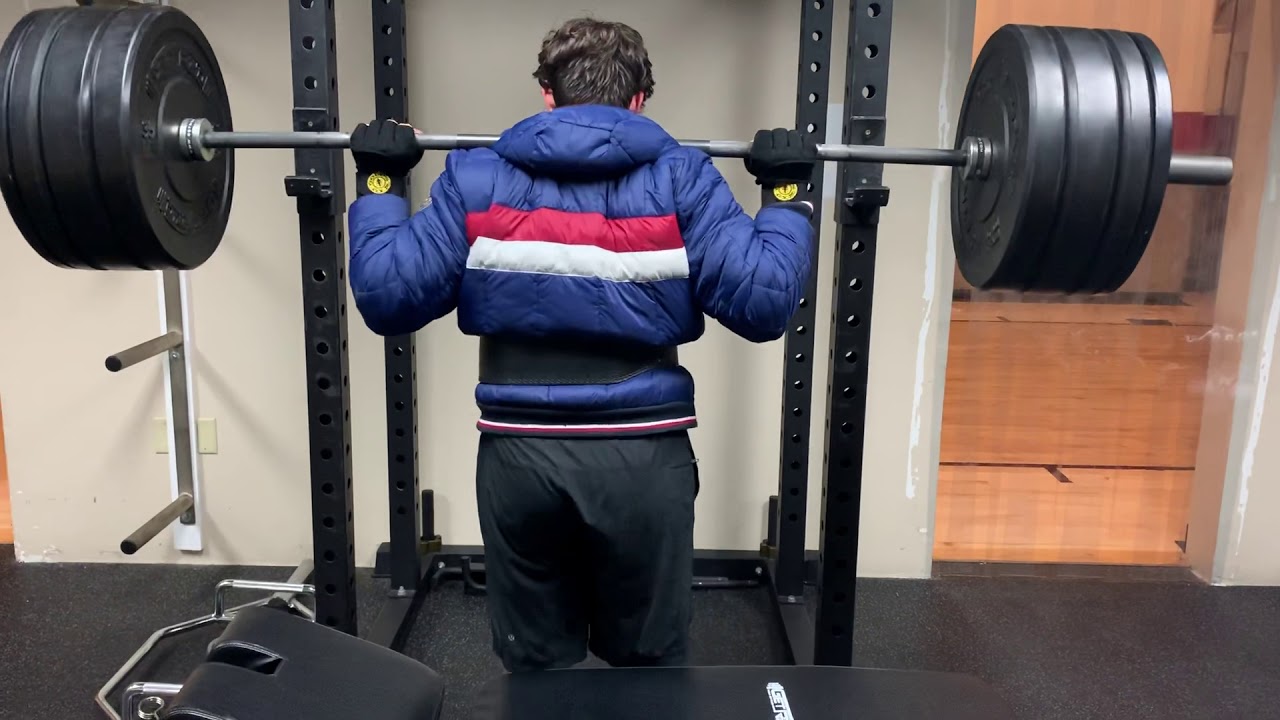 Anthony Aleman ‘21 C/OF Leg Workout Quarantine May 3020 - YouTube