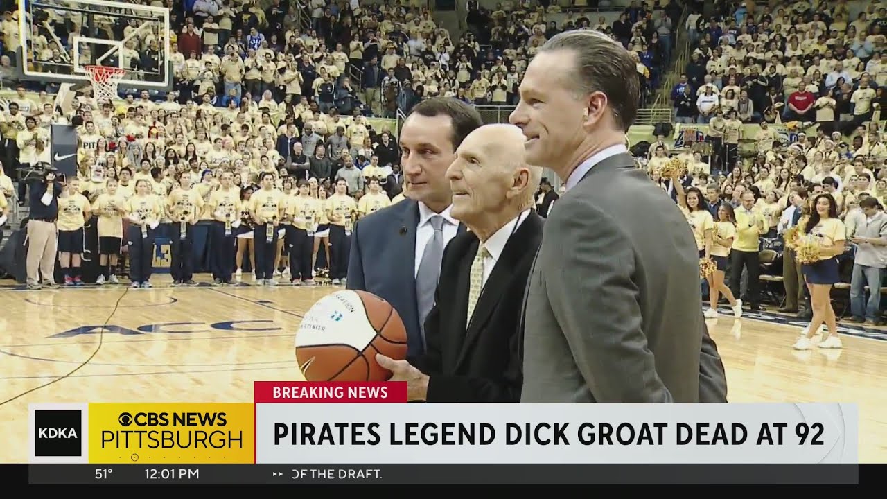 Pirates legend and Swissvale native Dick Groat dies at age 92 - YouTube