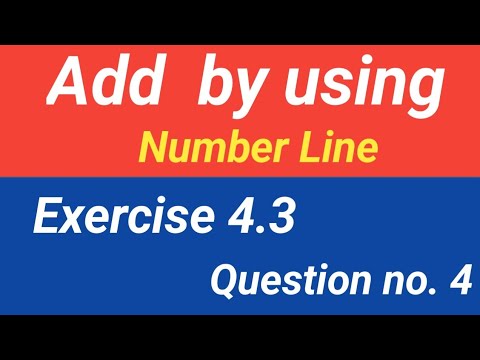 Add by using number line |Integers number line class 6| Number line ...