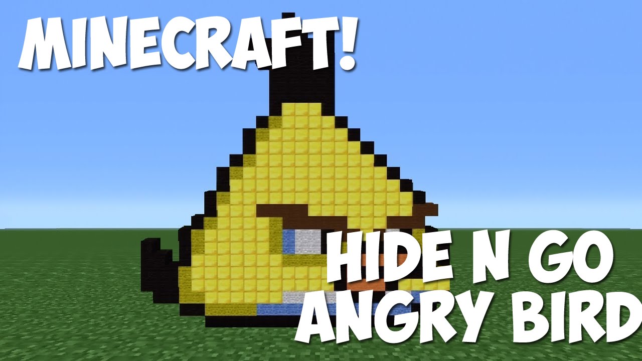 HIDE AND GO ANGRY BIRD - Minecraft Hide And Seek - W/Gizzy, MousieMouse ...
