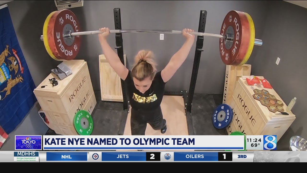 Kate Nye named to Olympic team - YouTube