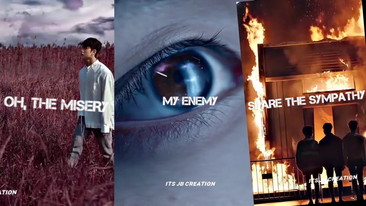 ENEMY🔥 - Imagine Dragons x JID (Everybody wants to be my enemy) English ...