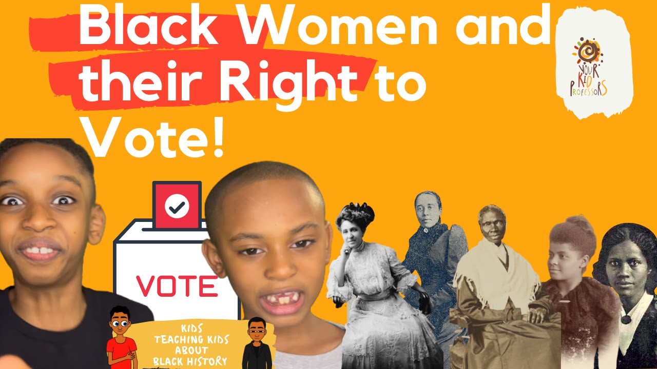 Black Women and their right to vote! - YouTube