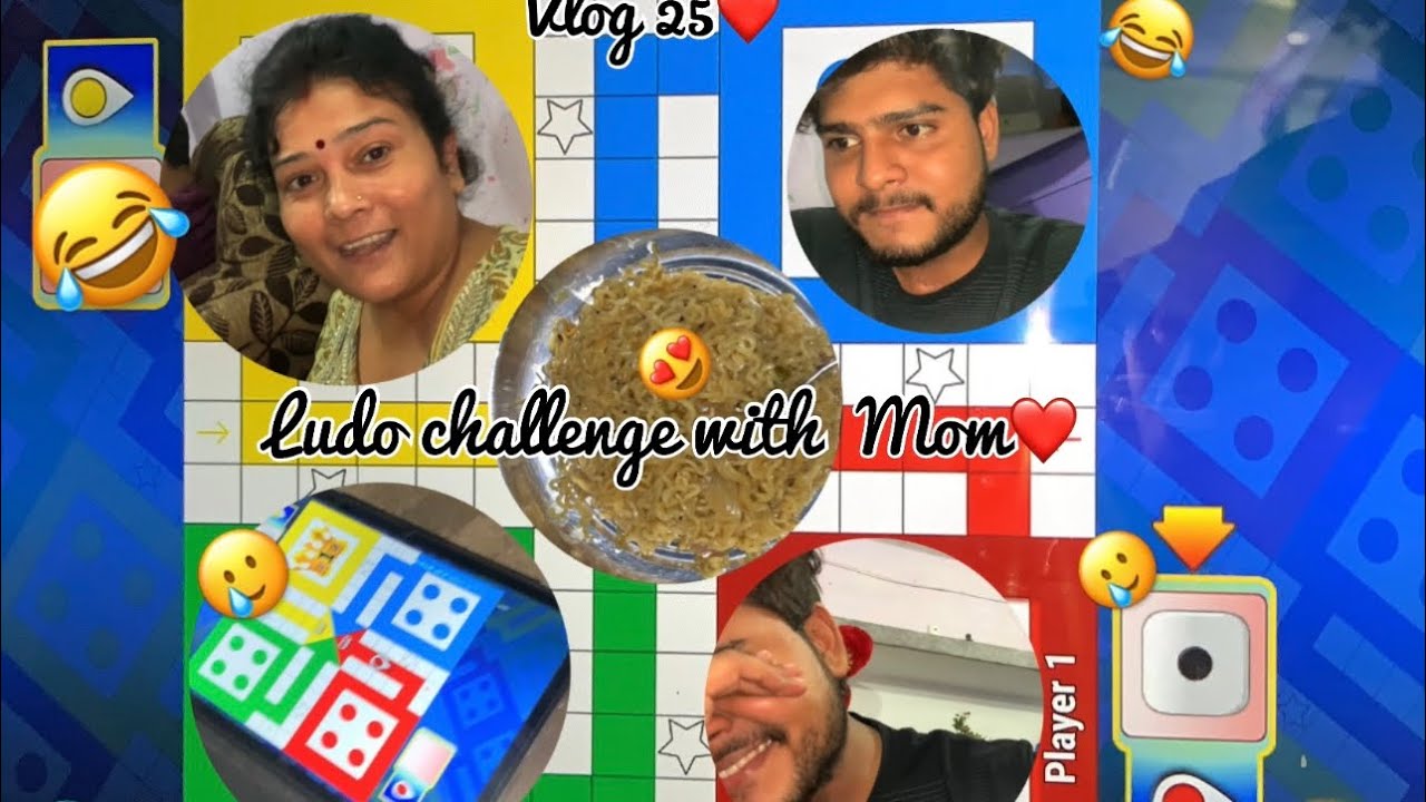 Ludo challenge with Mom ️ | who will make Maggie😁| vlog 25 ️ | - YouTube