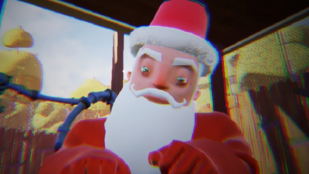 MY NEW NEIGHBOR IS SANTA - Hello Neighbor ACT 2 - YouTube