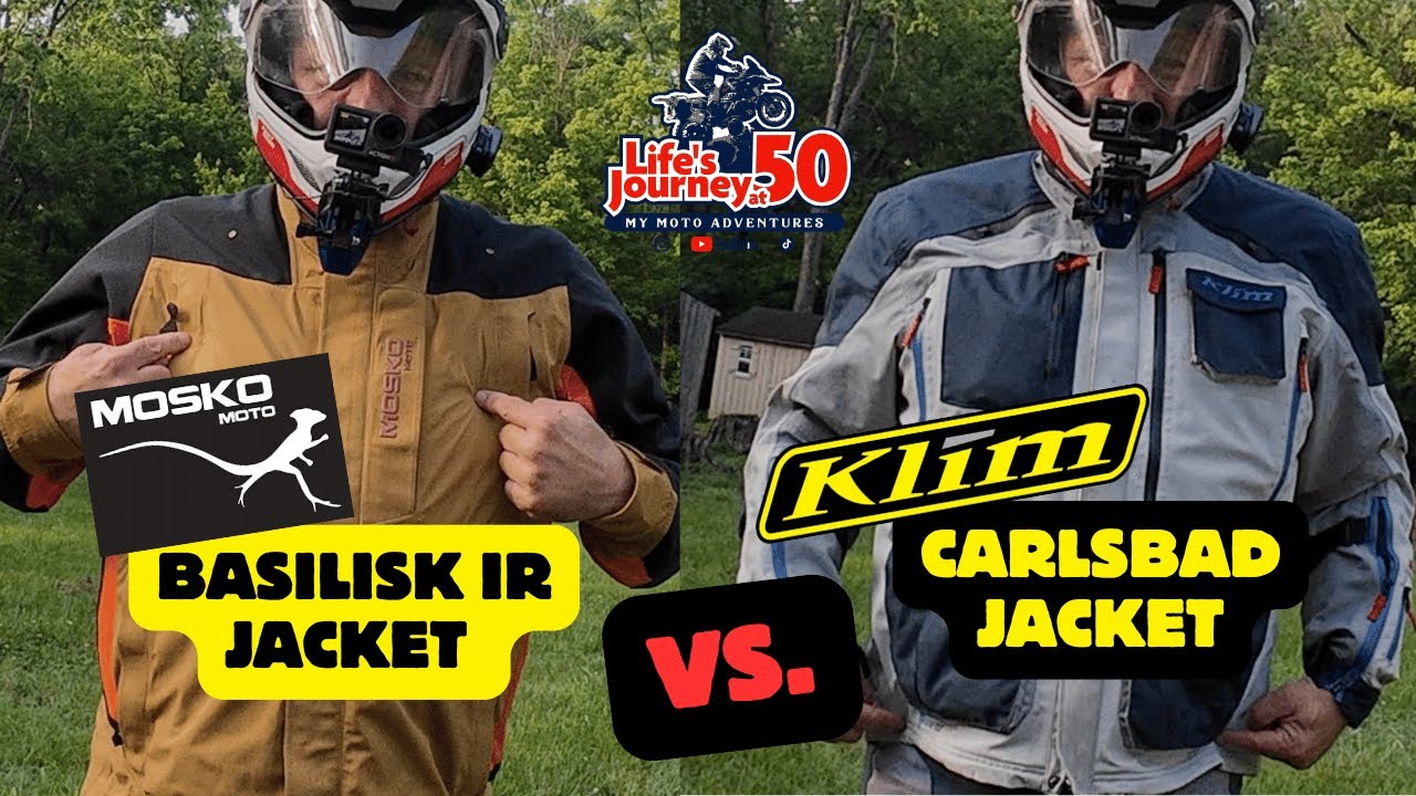 Which is Best? Mosko Moto Basilisk IR Jacket vs Klim Carlsbad Jacket ...