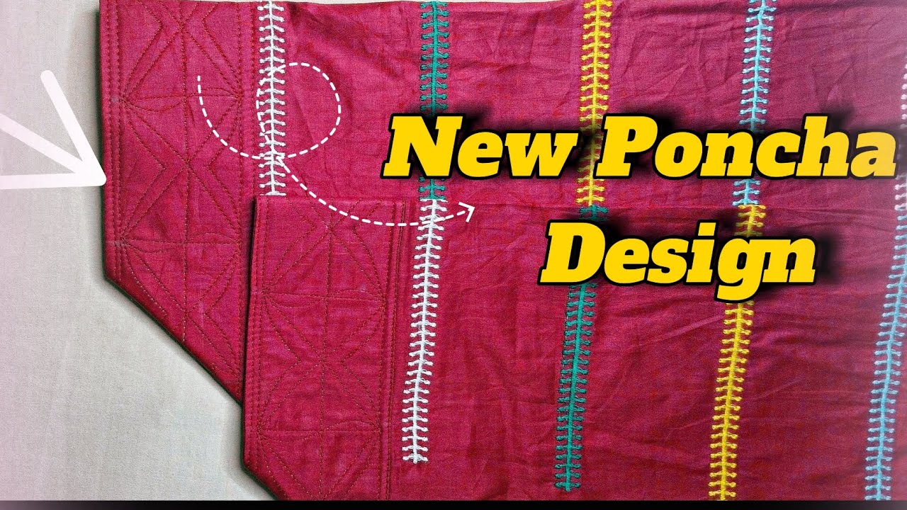 2024 ka Best Poncha Design|New Mohri Design 2024 | Beautiful Poncha ...