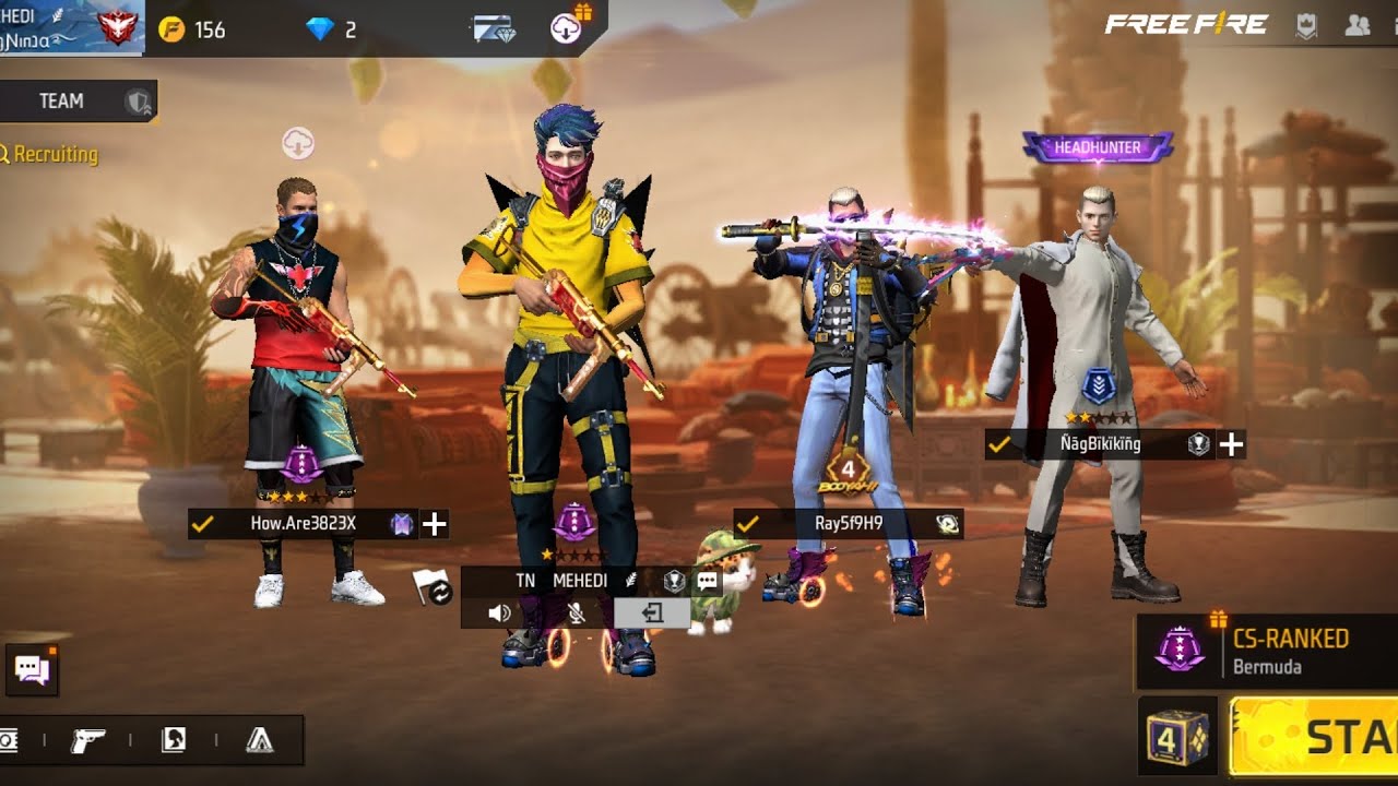 free fire CS-Rank|free fire headshot|free fire gameplay - YouTube