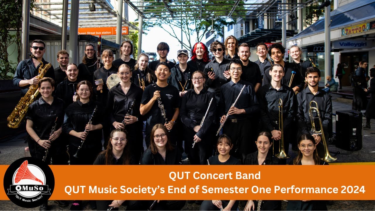 QUT Concert Band - Arabian Dances By Roland Barrett - YouTube