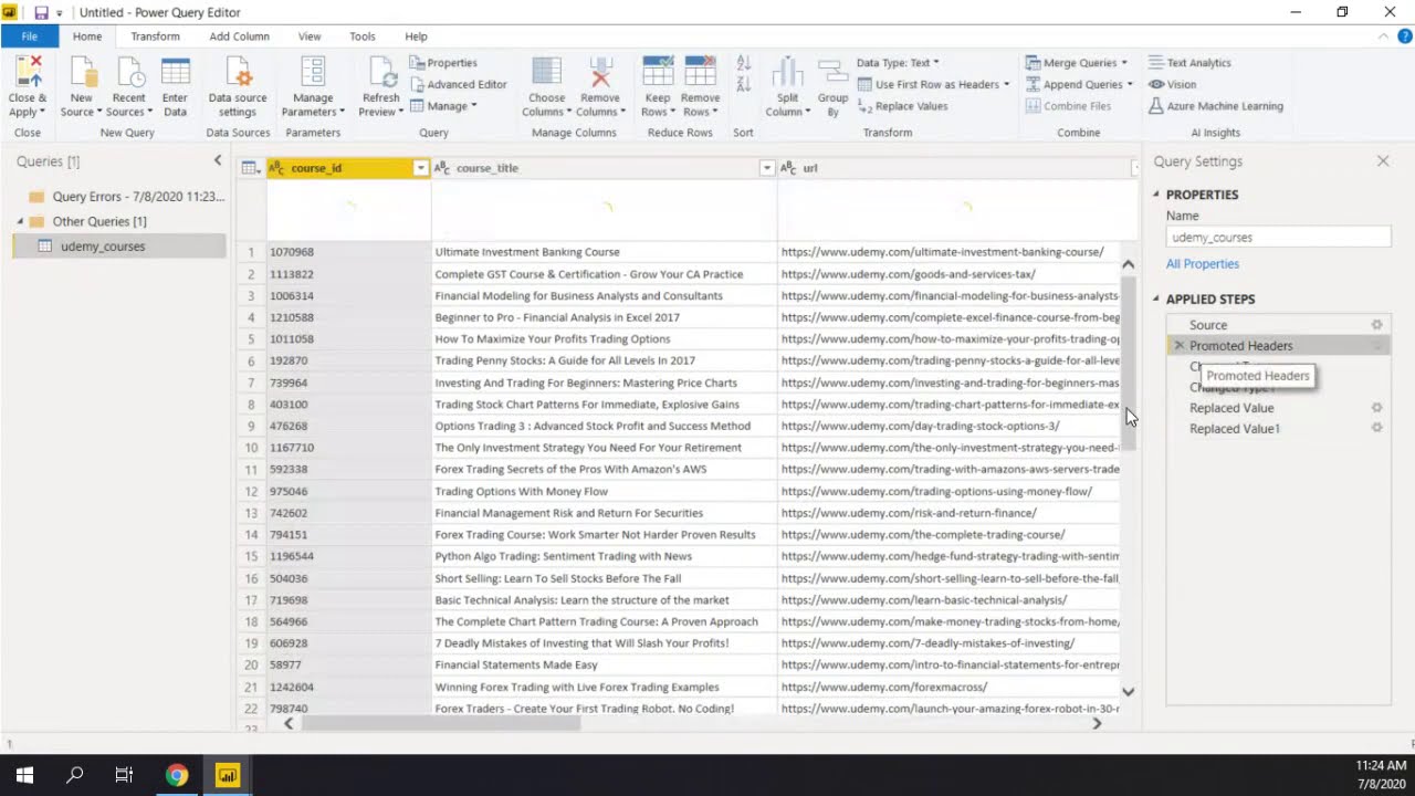 CodeRunner / Power Bi ile 18 dakikada rapor oluşturun - YouTube