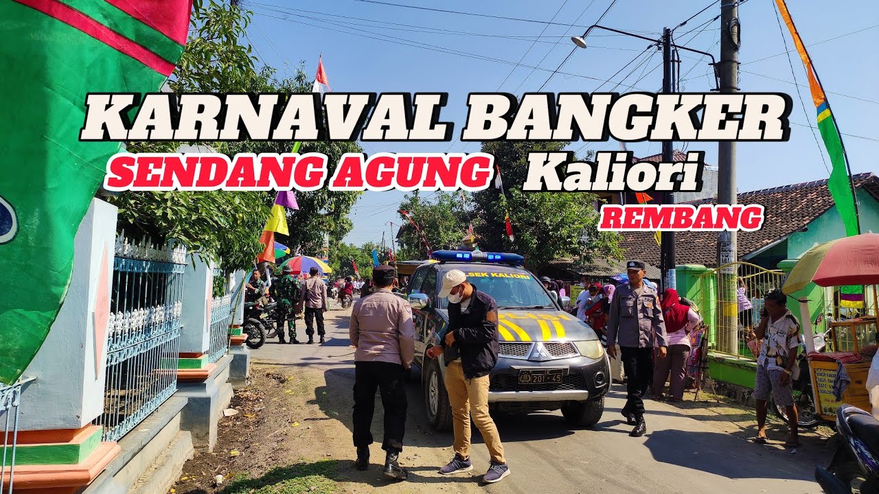 🔴 Live karnaval Bangker Sendang agung kaliori Rembang - YouTube