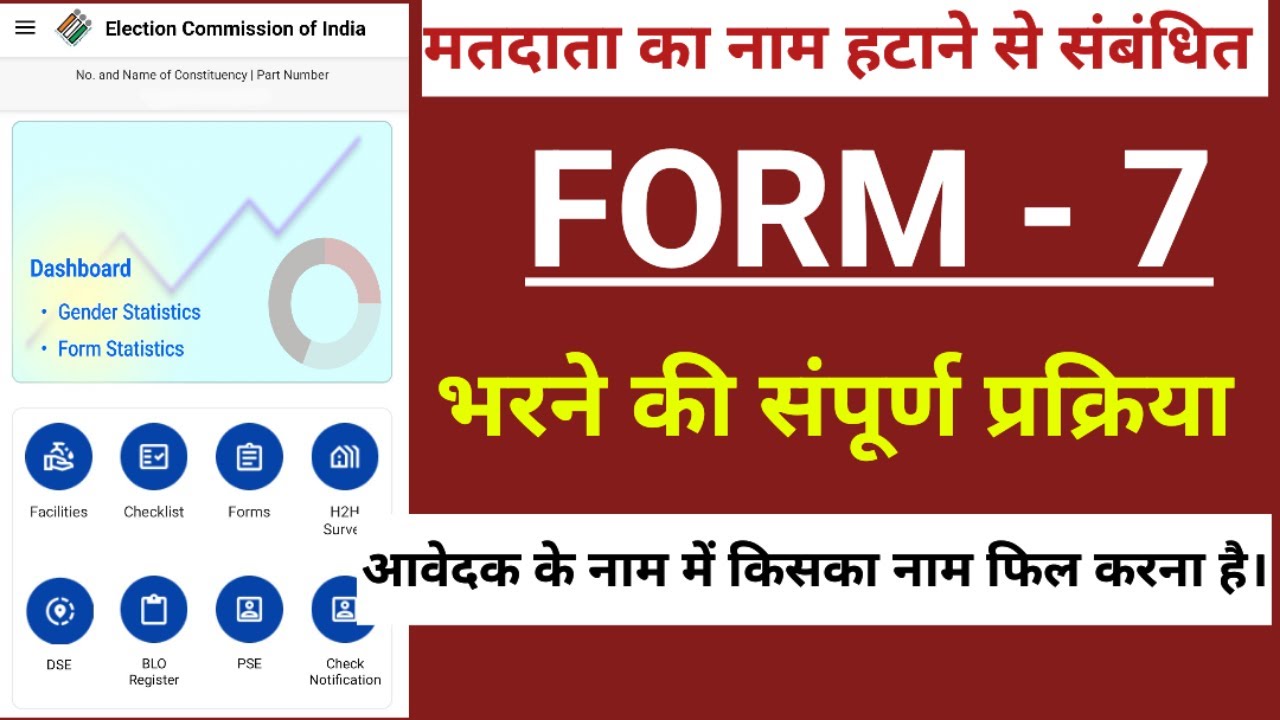 How To Fill Form 7 On Blo App Online | Online Fill Form 7 | Deletion ...