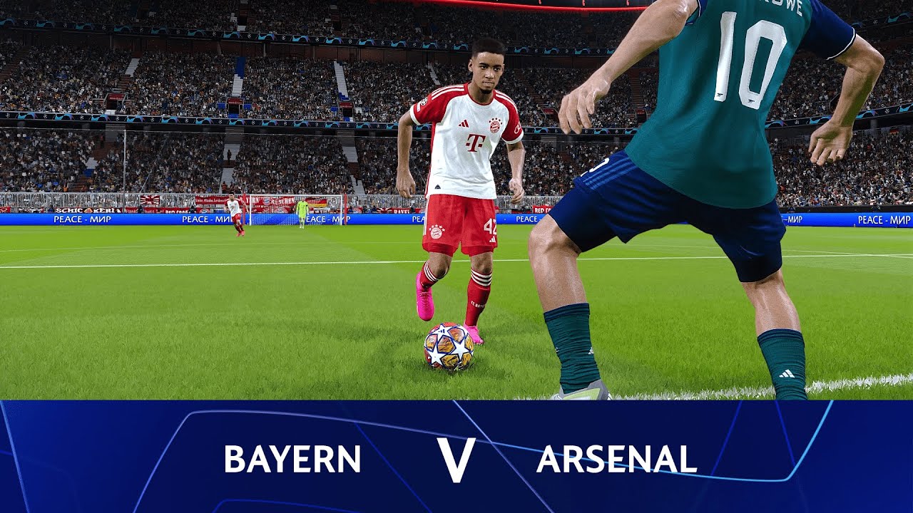 UEFA Champions League 2023/24 | Bayern Munich v Arsenal 2nd leg Quarter ...