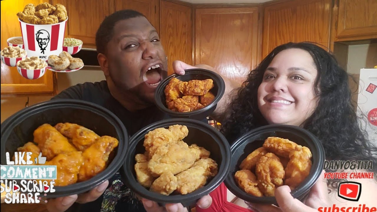 KFC New Kentucky Fried Wings Review - YouTube