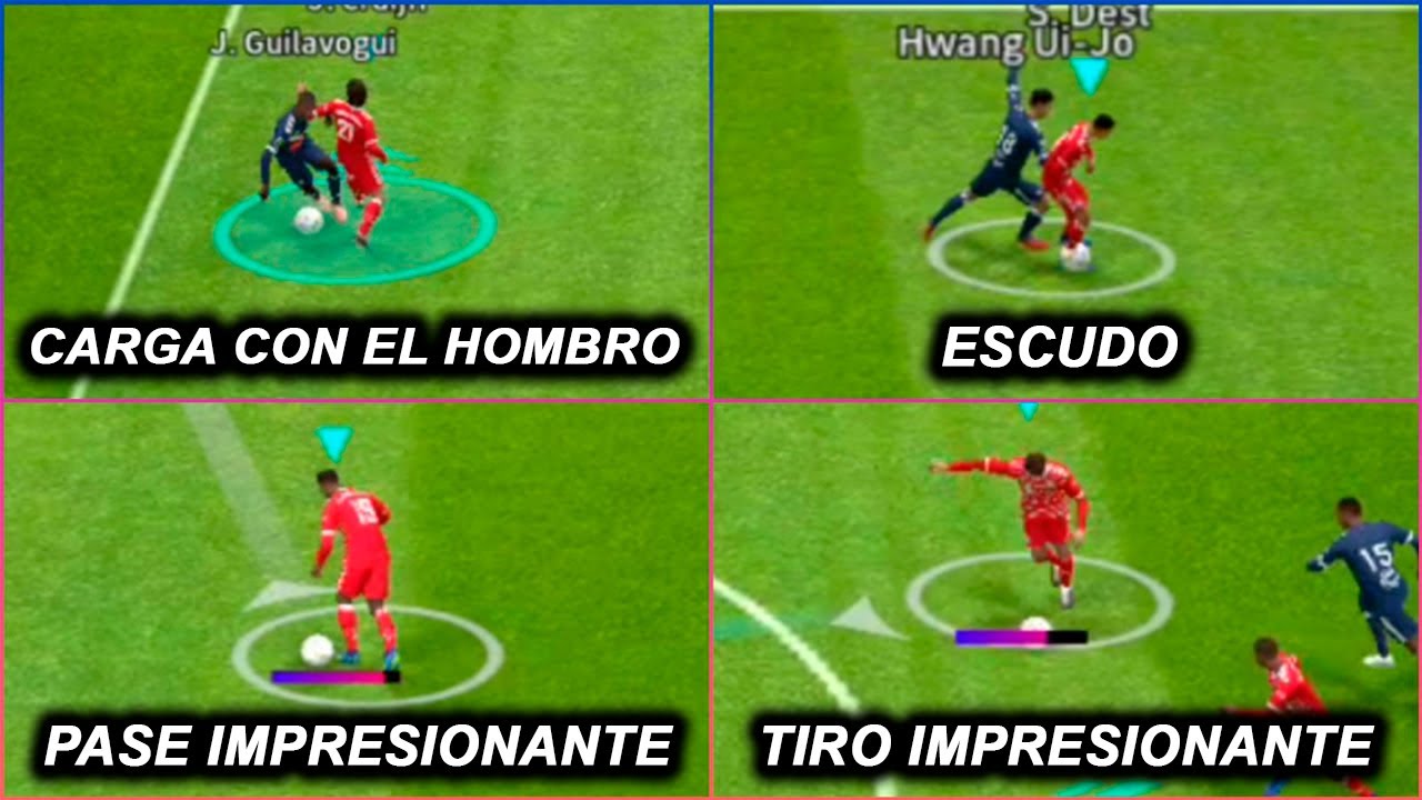 ¿cómo Hacer Los Nuevos Regates Comandos En Efootball Mobile 2024