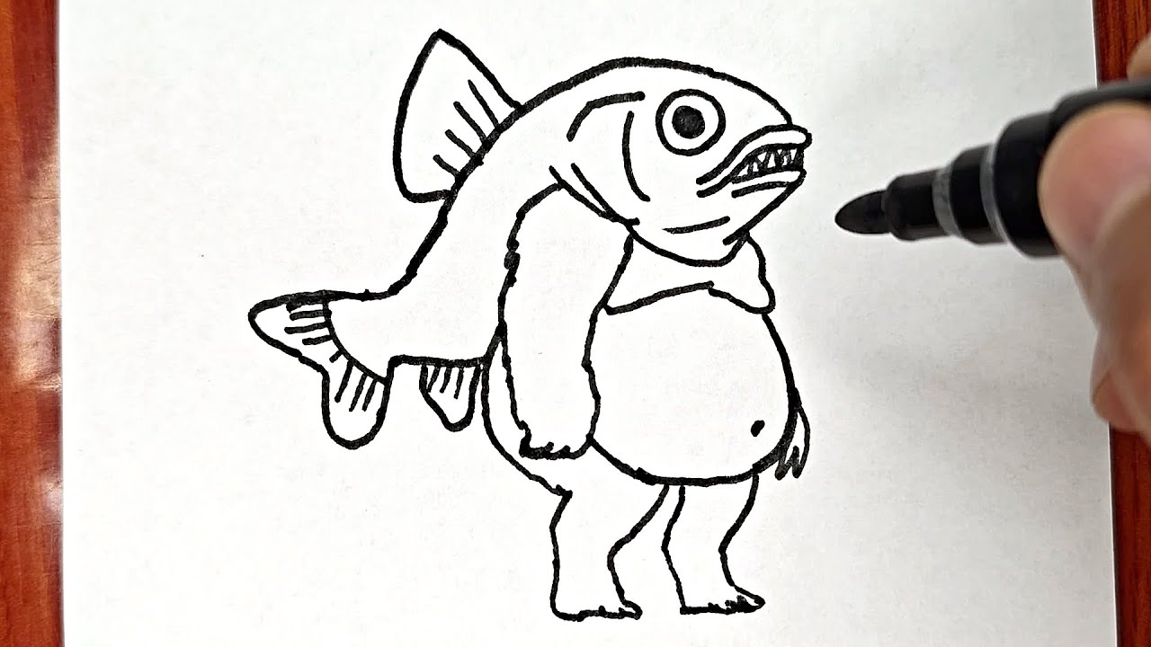 How to draw Tripi Tropi - YouTube