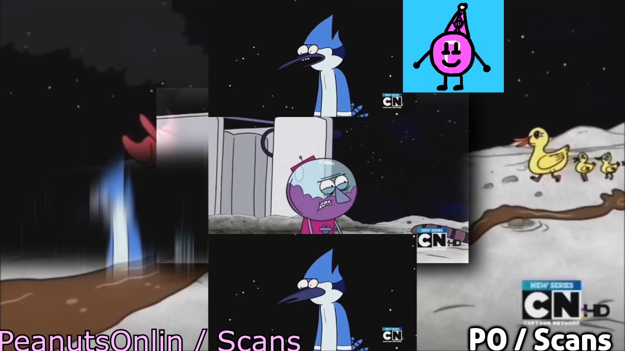 (REQUESTED) (YTPMV) Regular Show - Rigby sending stuff to the moon Scan ...