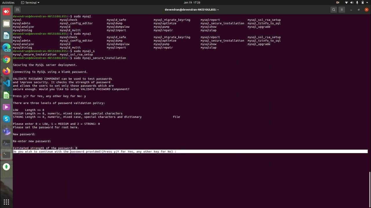 How to install MySQL 8.x On Ubuntu 20.04 - YouTube