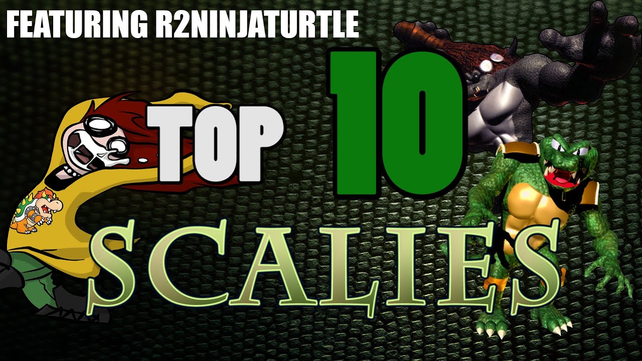 Top 10 Scalies from Video Games | Featuring R2NinjaTurtle - YouTube