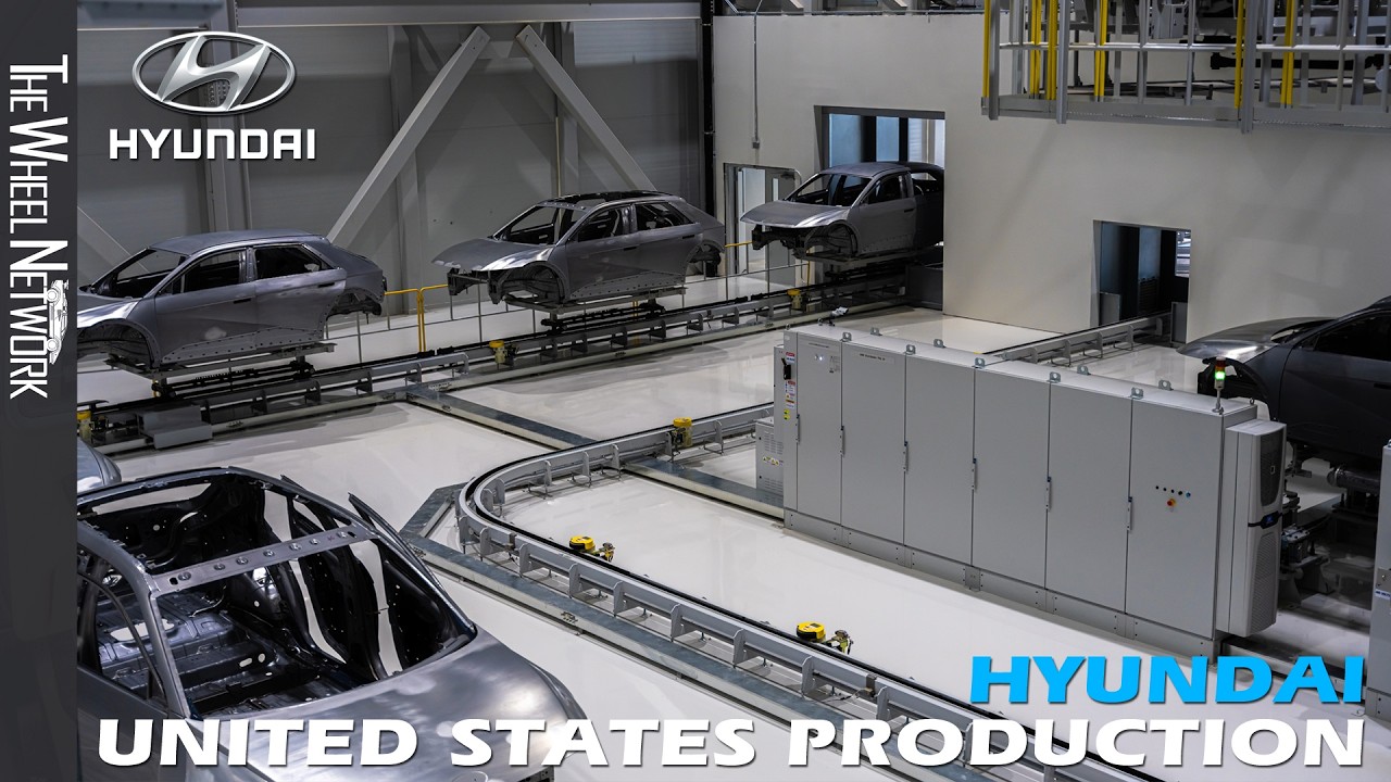 Hyundai's new highly automated plant in Georgia –#hyundai Motor Group ...
