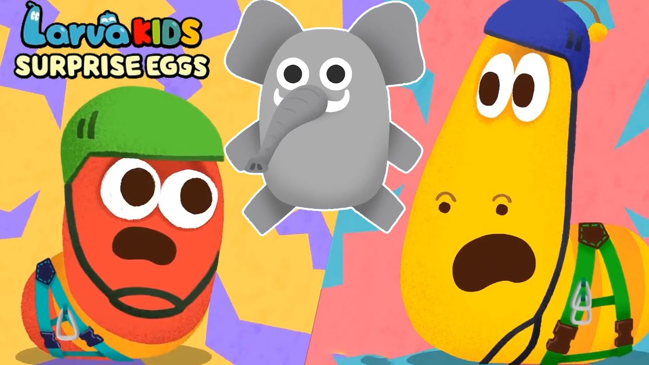 Animal Dance Song - Farm Animals Cartoon for Kids | Larva Nursery ...