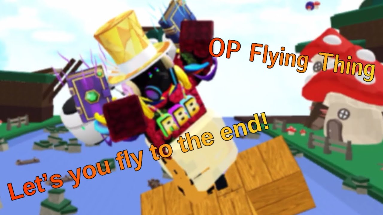 How To Make an OP Flying Thing [Build A Boat For Treasure] - YouTube