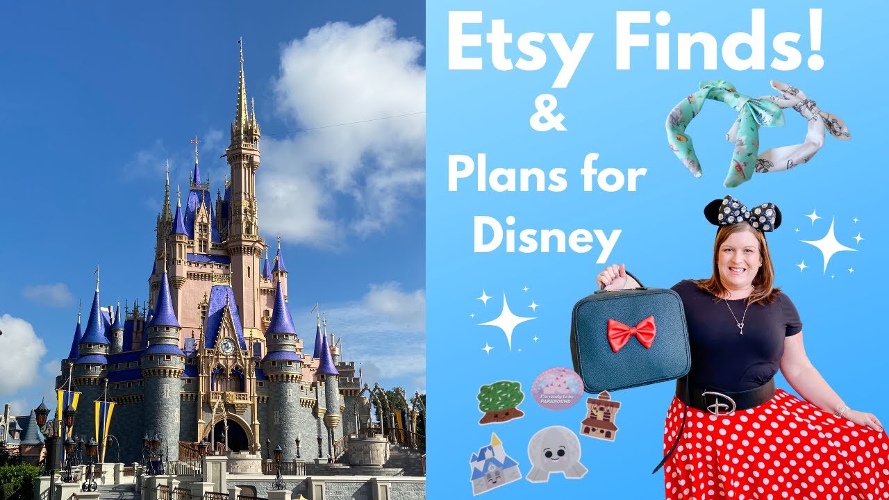 PLANNING FOR WALT DISNEY WORLD + AWESOME ETSY FINDS - YouTube